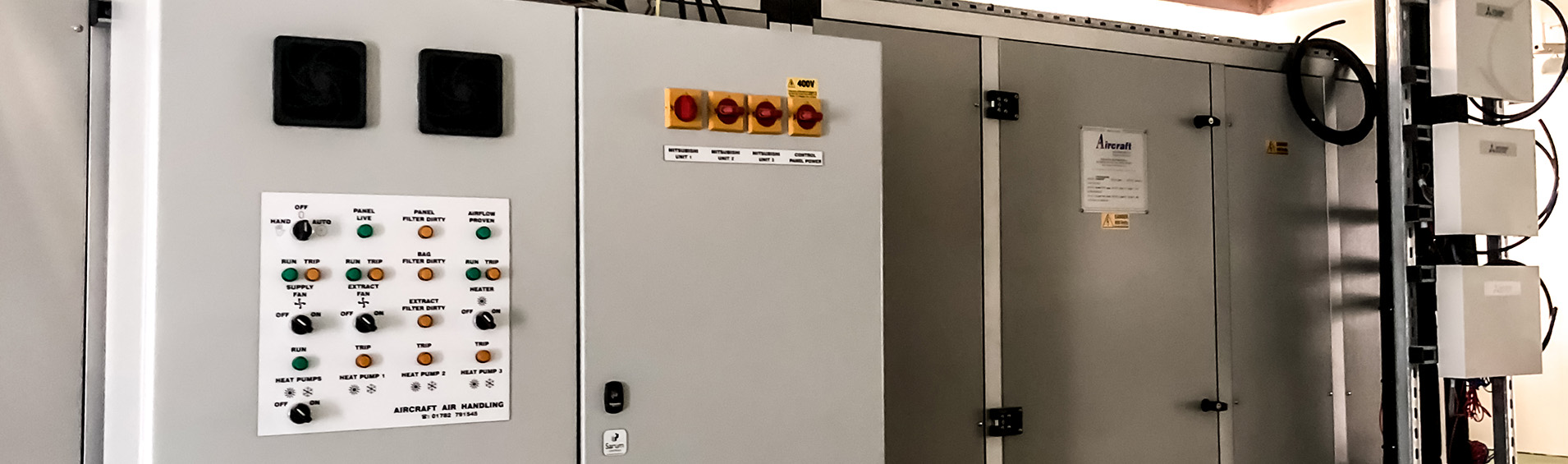 AHU Controls | Air Handing Units | AirCraft Air Handling - UK